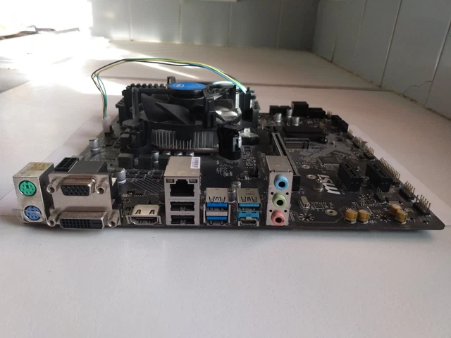 MSI B365M PRO-VDH Intel Core i3-9100 3.6GHz VGA DVI HDMI Bundle ...