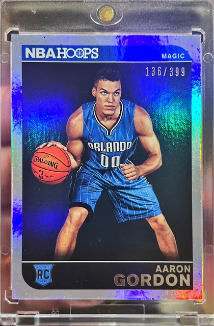 2014-15 HOOPS AARON Gordon Rookie Premium Holo RC Card /399 #264 ...