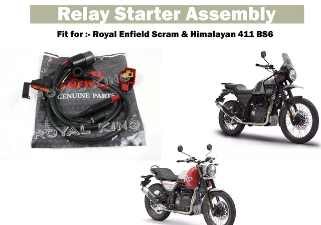 ROYAL ENFIELD &SCRAM & Himalayan 411cc BS6 Relay Starter Assembly" EUR ...