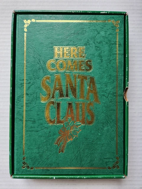 MR CHRISTMAS 2001 Animated Musical Book Here Comes Santa Clause. BOOK ...