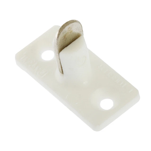 HORIZONTAL SINGLE T-TOGGLE White With Metal Flipper for SP4 Eyelets $4. ...