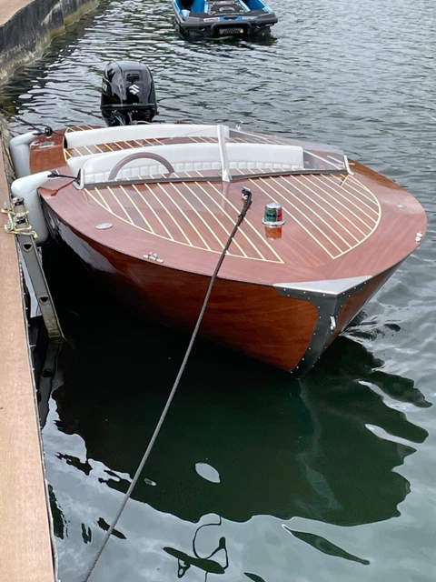 CLASSICALLY STYLED GLEN L Zip 15ft boat £17,950.00 - PicClick UK