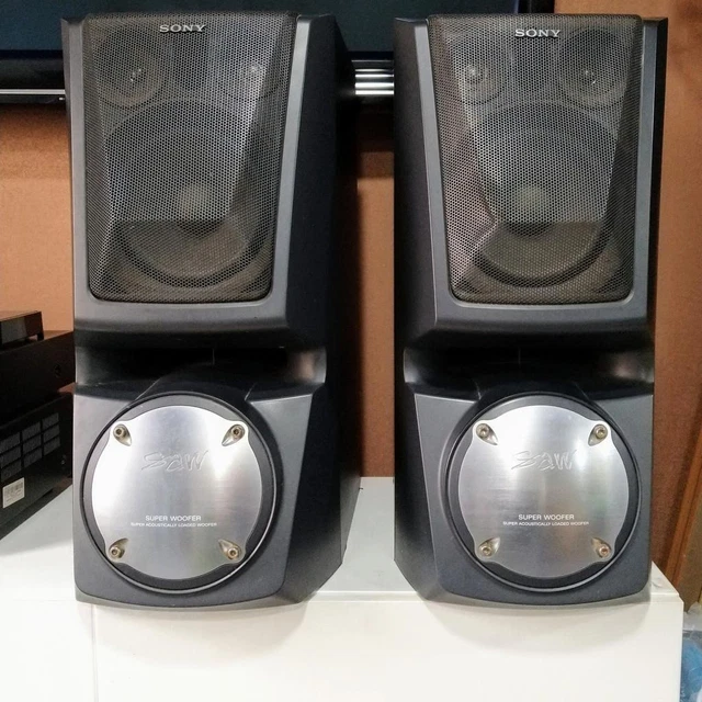 SONY SS-XB80V 4-WAY Hifi Speakers 8 Ohms Speaker System SAW Superwoofer ...