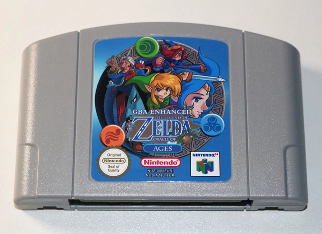 *PAL VERSION* THE Legend of Zelda Oracle of Ages GBA Enhanced Game For ...