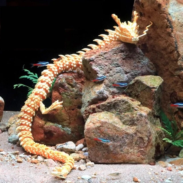 PRINTED ARTICULATED CHINESE Dragon Long Dragon Model Office EUR 10,02 ...