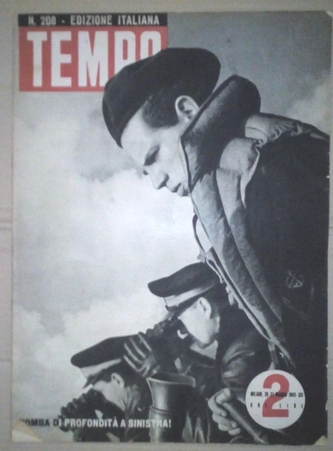 WW2 *TIME-FASCIST VINTAGE Magazine 1943* Depth Bomb*N.208 £26.93 ...