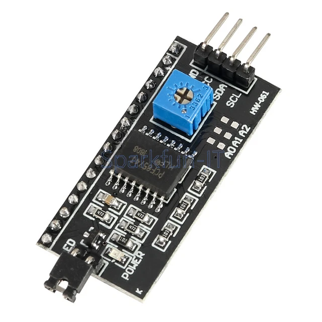 IIC/I2C/TWI/SPI SERIAL INTERFACE Board Port 1602 2004LCD Display For Arduino £1.04 - PicClick UK