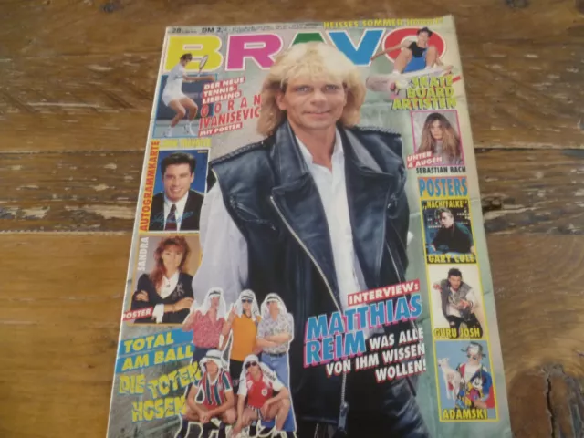 BRAVO 1990: MATTHIAS Reim/Sandra/John Travolta/Skid Row/Adamski/Kylie ...