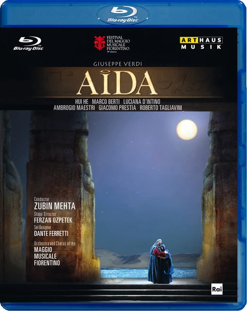 VERDI: AIDA (ARTHAUS: 108040) (Blu-ray) Roberto Tagliavini Hui He (US ...