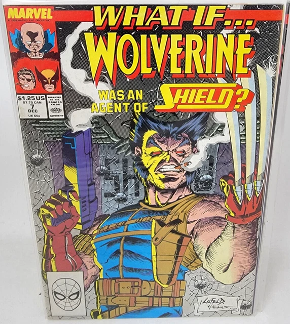 WHAT IF ...? #7 Wolverine Was An Agent Of Shield? *1989* 8.0 £2.12 ...