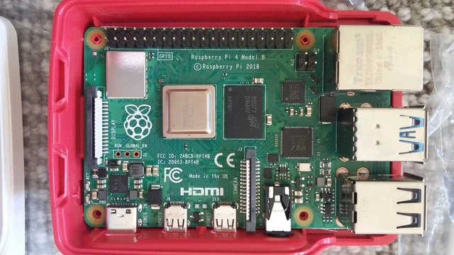 RASPBERRY PI 4 Model B 4GB RAM + 16GB microSD card , perfect condition ...