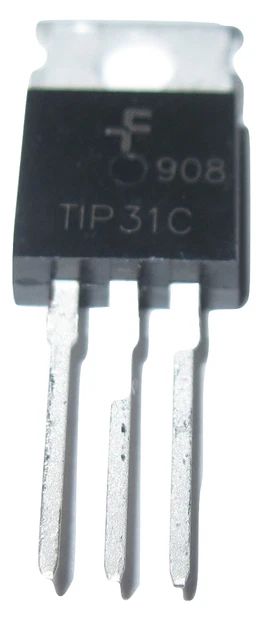 5 PIECES TIP31C TIP31 NPN TRANSISTOR 3A 100V TO-220 Fairchild US Seller ...