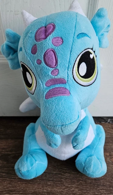 ANIMAGIC BLUE DRAGON Plush Toy With Sounds 15” £9.00 - PicClick UK