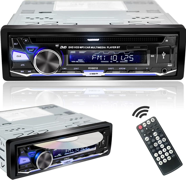 RDS AUTORADIO MIT CD-Player Bluetooth Freisprech-Einrichtung Usb SD Mp3 Aux 1din EUR 43,49 ...
