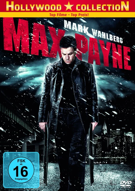 MAX PAYNE DVD Actionfilm Mark Wahlberg Deutsch Englisch Videospiel FSK ...