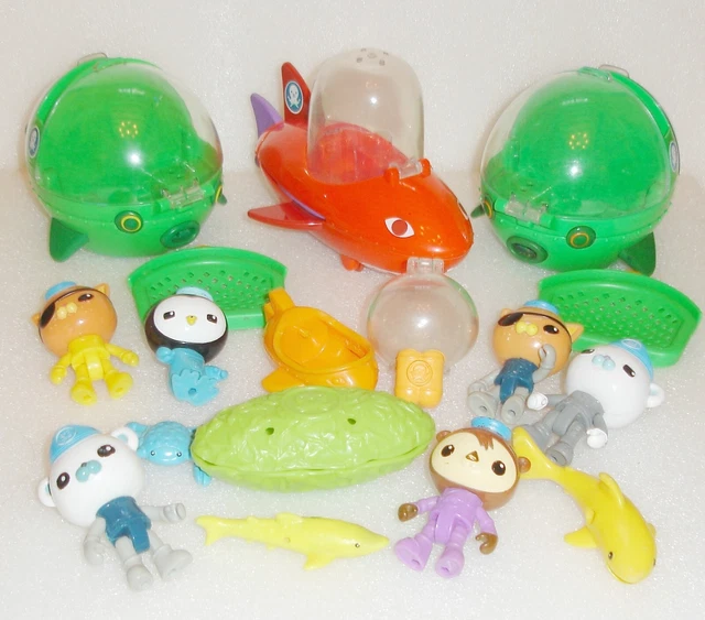 OCTONAUTS GUP E, GUP B, Vehicles Figures Sea Creatures Bundle Toys VGC ...