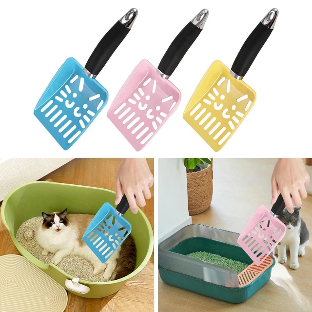 PELLE À LITIÈRE pour chat Kitty Metal Scooper en acier inoxydable pour ...