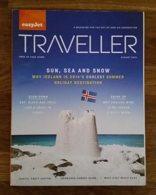 EASYJET (UK) 'TRAVELLER' airline inflight magazine (8 2014) £0.99 ...