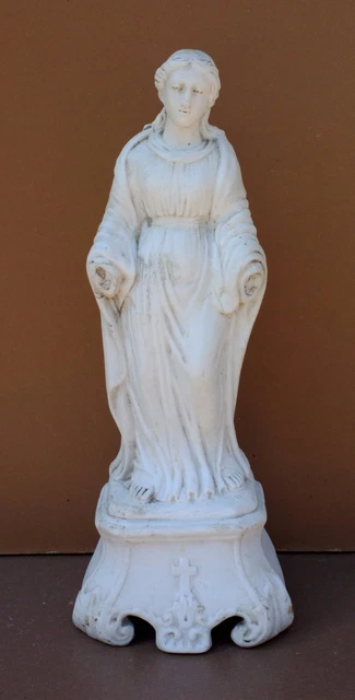 ANCIENNE SAINTE VIERGE en BISCUIT ? religion objet de dévotion ...