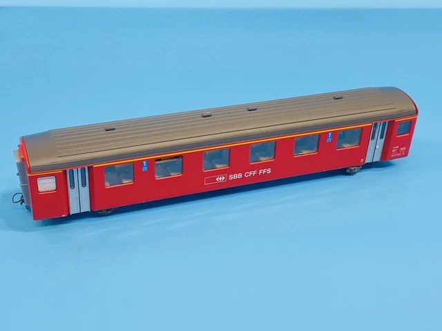 BEMO HOM SCALE 3276 421 1ST CLASS SBB A 201 COACH BOXED ! £25.00 ...