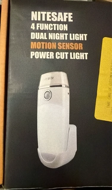 XTRALITE NITESAFE DUO+ Dual Function Night Light White LED Torch For ...