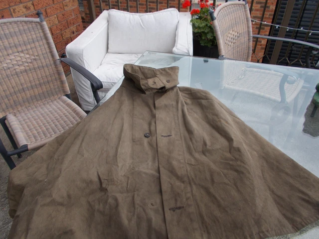 WW1 ANZAC.. Rainproof Macintosh Cape ...Ground Sheet...Original. c1914 ...