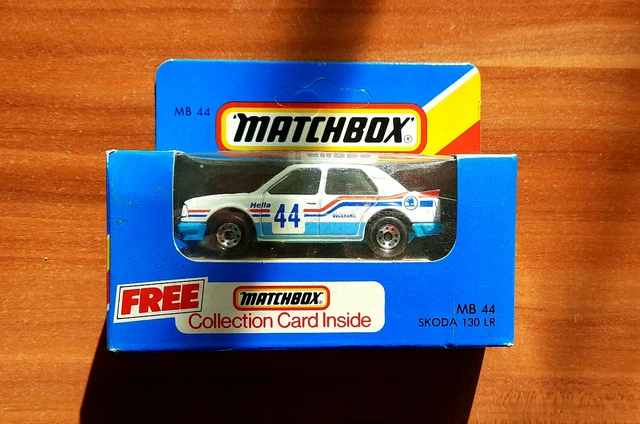 COLLECTABLE VINTAGE MATCHBOX Skoda 130 Mint in the Box - WITH CARD!!! £ ...