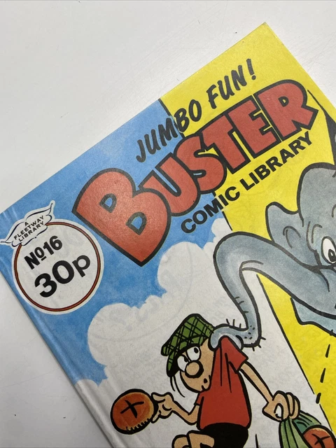 BUSTER COMIC LIBRARY #16 A FLEETWAY LIBRARY - 1985 Vintage Comic Nostalgia £5.99 - PicClick UK