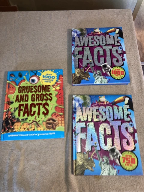 GRUESOME AND GROSS Facts: WARNING! These Gross Facts by Igloo Books X3 ...