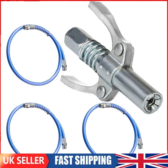 Lock On Grease Coupler Quick Release Lock-On Grease Gun Coupler - 1/8 ...