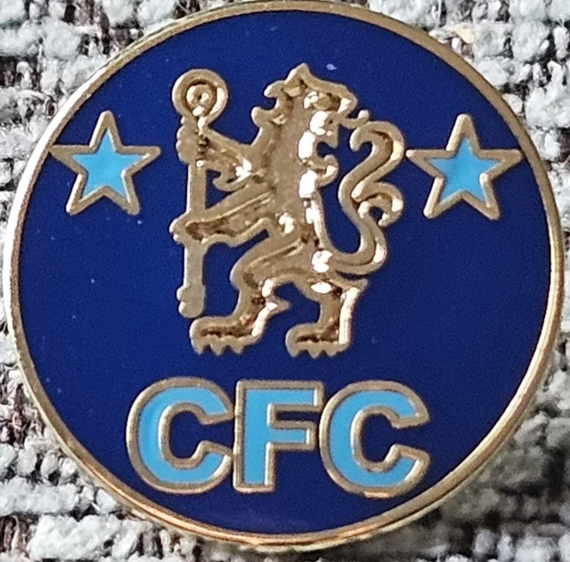 CHELSEA FC BADGE - Chelsea Cfc Two Stars £3.00 - PicClick UK