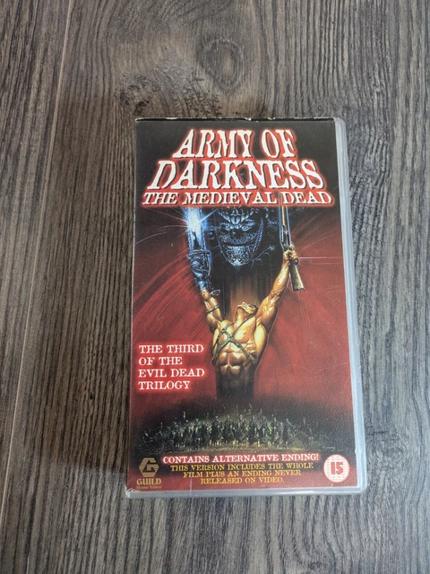 ARMY OF DARKNESS The Medieval Dead VHS Video Tape PAL £9.00 - PicClick UK