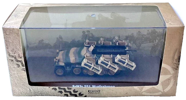 SDKFZ 251 WURFRAHMEN Rocket Launcher. Atlas Editions. Die-Cast. No.6690 ...