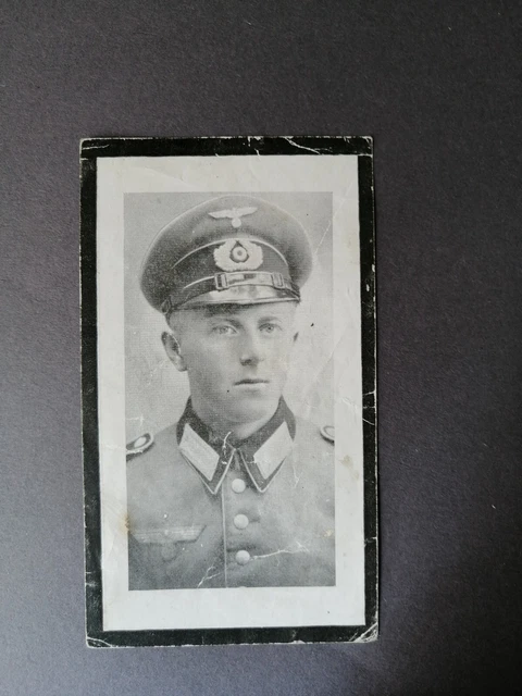 WW2 GERMAN DEATH Card Stalingrad Jager. Original. £16.00 - PicClick UK