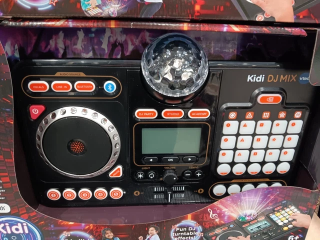 VTECH 10 IN 1 Kidi DJ Mix Kids Music Toy with Lights DJ Mixer Kids 6 ...