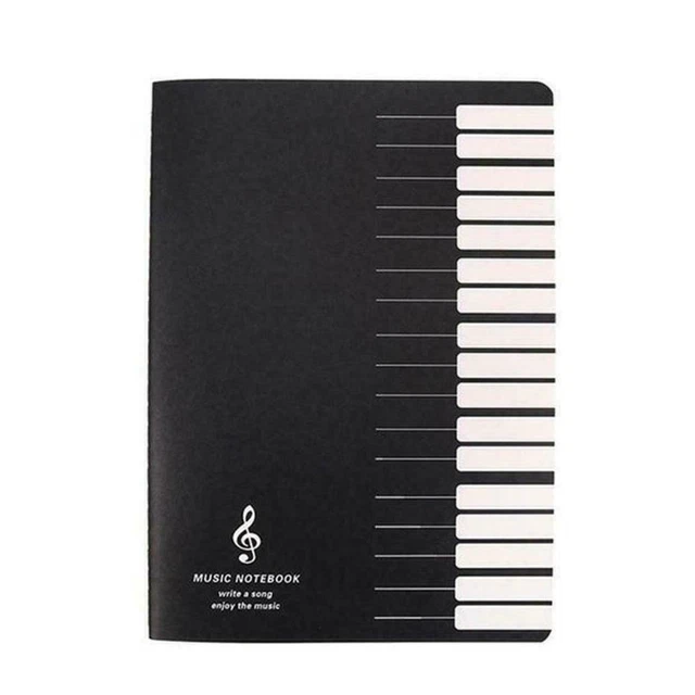 -EMPTY SHEET MUSIC Manuscript Exercise Stationery Book Notebook Stick ...