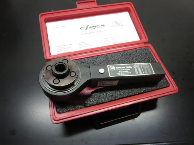 WRIGHT TOOL 9S290P 3/4 in. Drive Torque Multiplier 750 FT LBS MAX. (EX ...