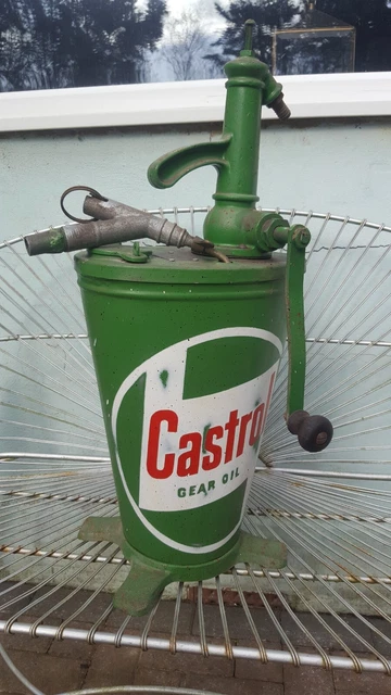 VINTAGE GENUINE CASTROL Gear Oil Pump classic garage man cave £127.00 ...