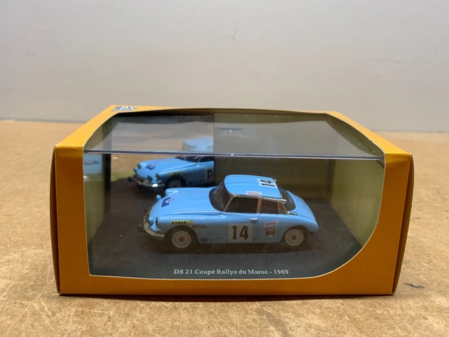 EDITIONS ATLAS DS21 Coupe Rallye Du Maroc 1969 1/43 En Boite Ag N13 EUR ...