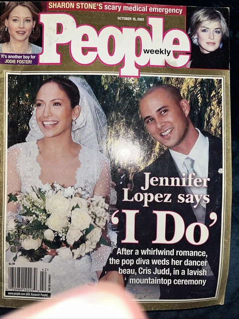 PEOPLE JENNIFER LOPEZ Chris Judd Sharon Stone Prince William Lani O’Grady Madona $14.00 ...