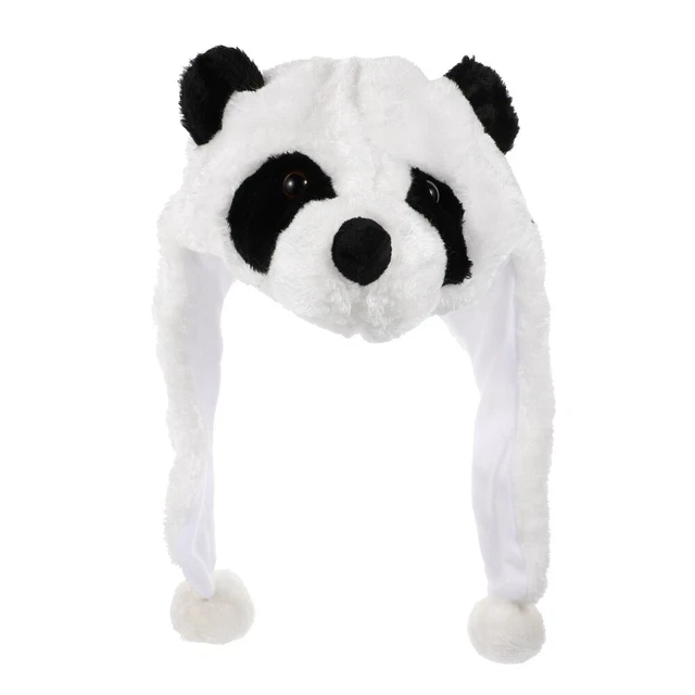 COUVRE-CHEF PANDA GÉANT Bonnet Animal De Dessin Animé Adorables Couvre ...