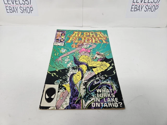 ALPHA FLIGHT # 14 -Biology Class, JOHN BYRNE story/art, Sept 1984-FAIR ...