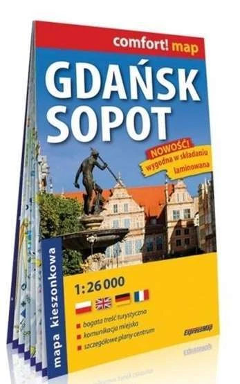 COMFORT MAP MAPA Gdańsk Sopot 1 26 000 plan mini (Gdansk) / ExpressMap ...