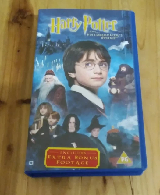 HARRY POTTER AND The Philosopher's Stone VHS Video Daniel Radcliffe ...