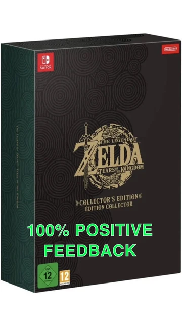 THE LEGEND OF Zelda:Tears Of The Kingdom Collector’s Edition (Switch) PRE ORDER £149.99 ...