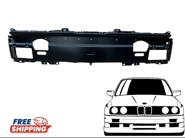 BMW E30 VALANCE Bumper Front Lower Radiator Support Valance Panel Apron ...