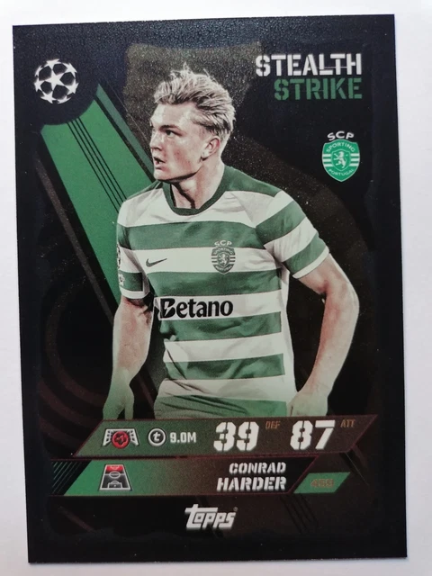 TOPPS MATCH ATTAX Champions League 2025-26 Nr. 459 Conrad Harder ...