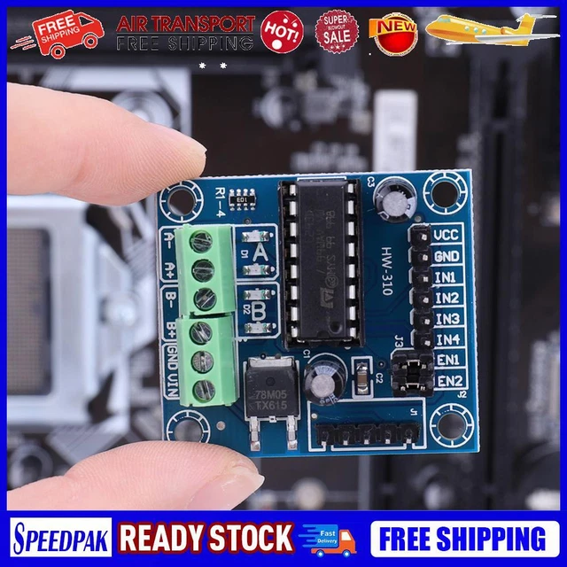 L293D MOTOR DRIVE Module Convenient 4 Channel DC Motor Drive Board for ...