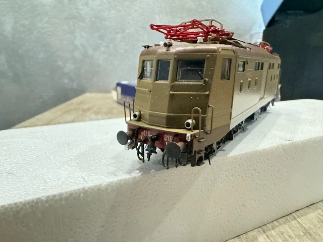 LIMA COLLECTION L208214 locomotiva elettrica E424 castano isabella FS scala H0 EUR 115,00 ...