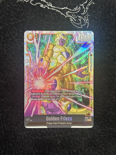 DRAGON BALL SUPER | Golden Frieza FB02-140 SCR| Fusion World Blazing Aura $25.00 - PicClick AU